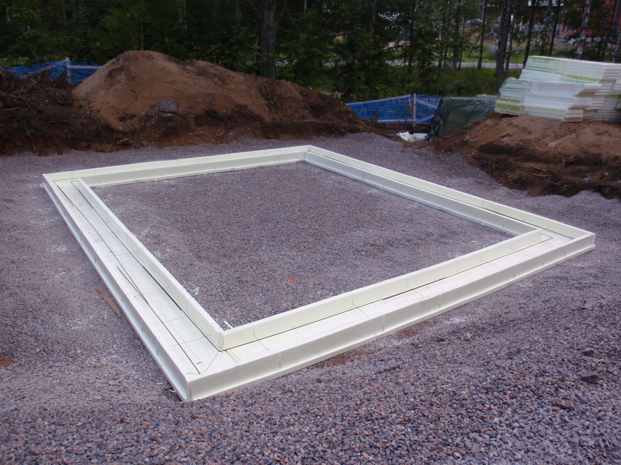Fast Finnfoam Slab Foundation Mold and Pillar Mold i.e., Concrete Mold ...