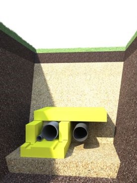 Frost Protection for Pipe Trenches Using Finnfoam Pipe Enclosure | Finnfoam